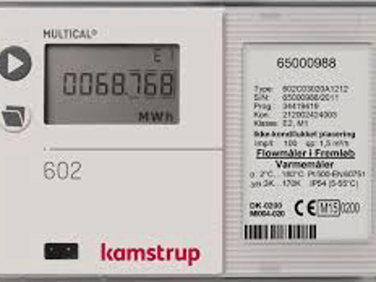 For vejledning til varmemåleren vælg varmemålertype: